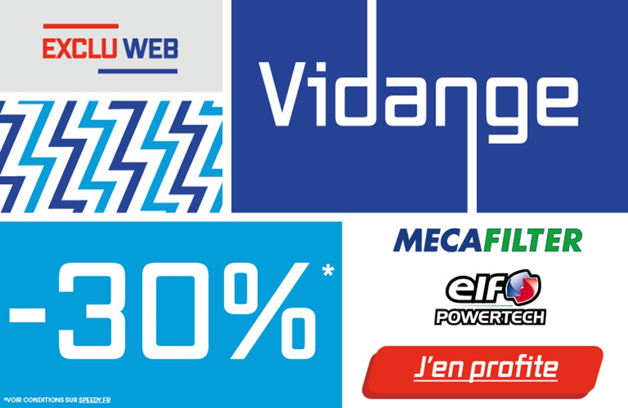 Vidange pas cher et révision vidange | SPEEDY